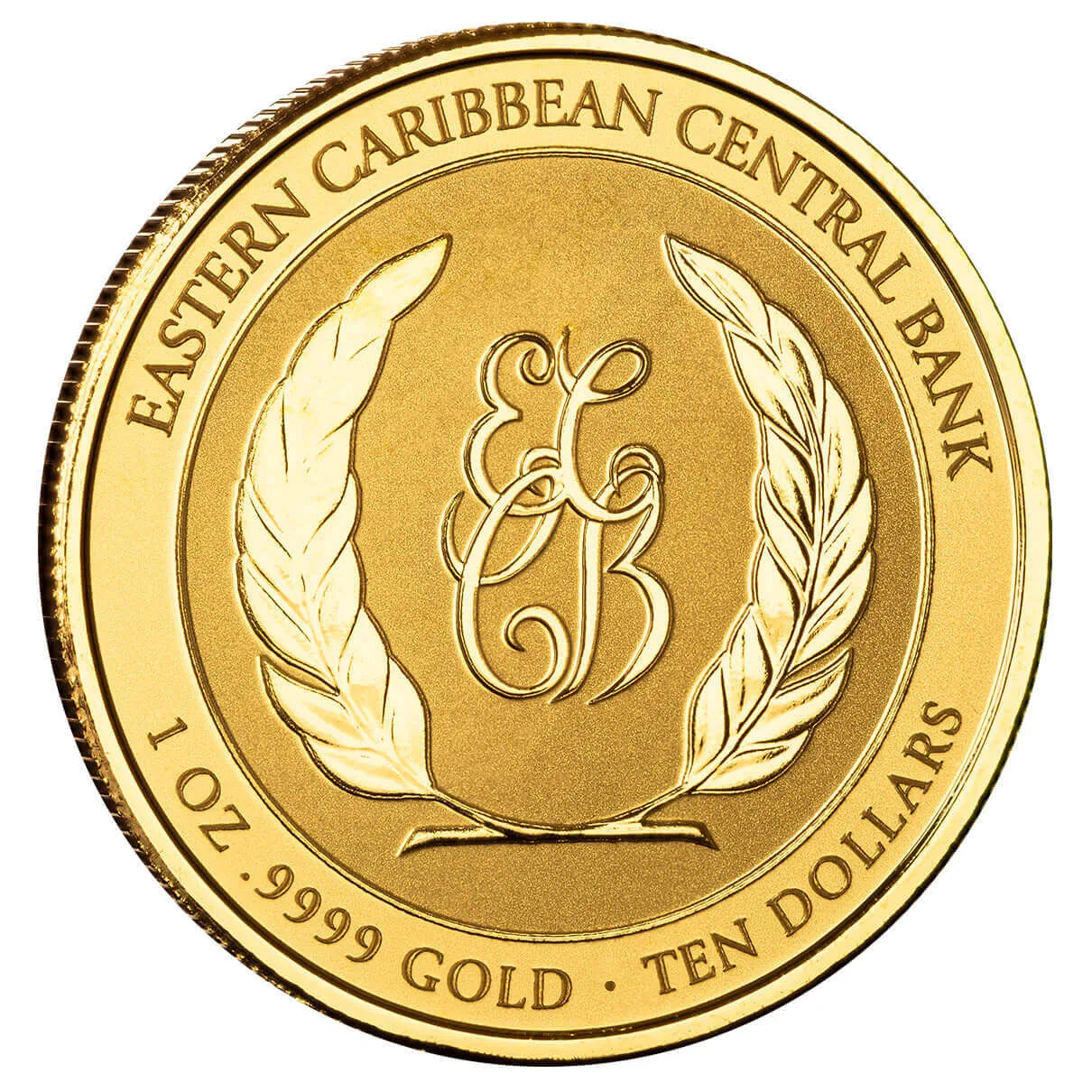 2024 EC8 Montserrat | Starfish 1 oz 9999 Fine Gold Color Coin ...