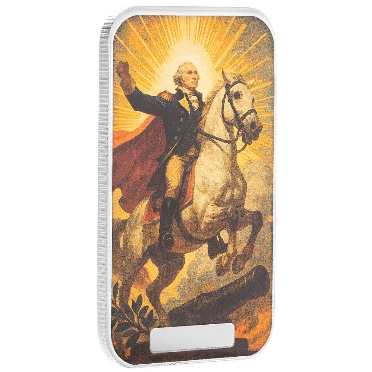 2025 Americana | George Washington Riding into Freedom 1 Troy oz 999 ...