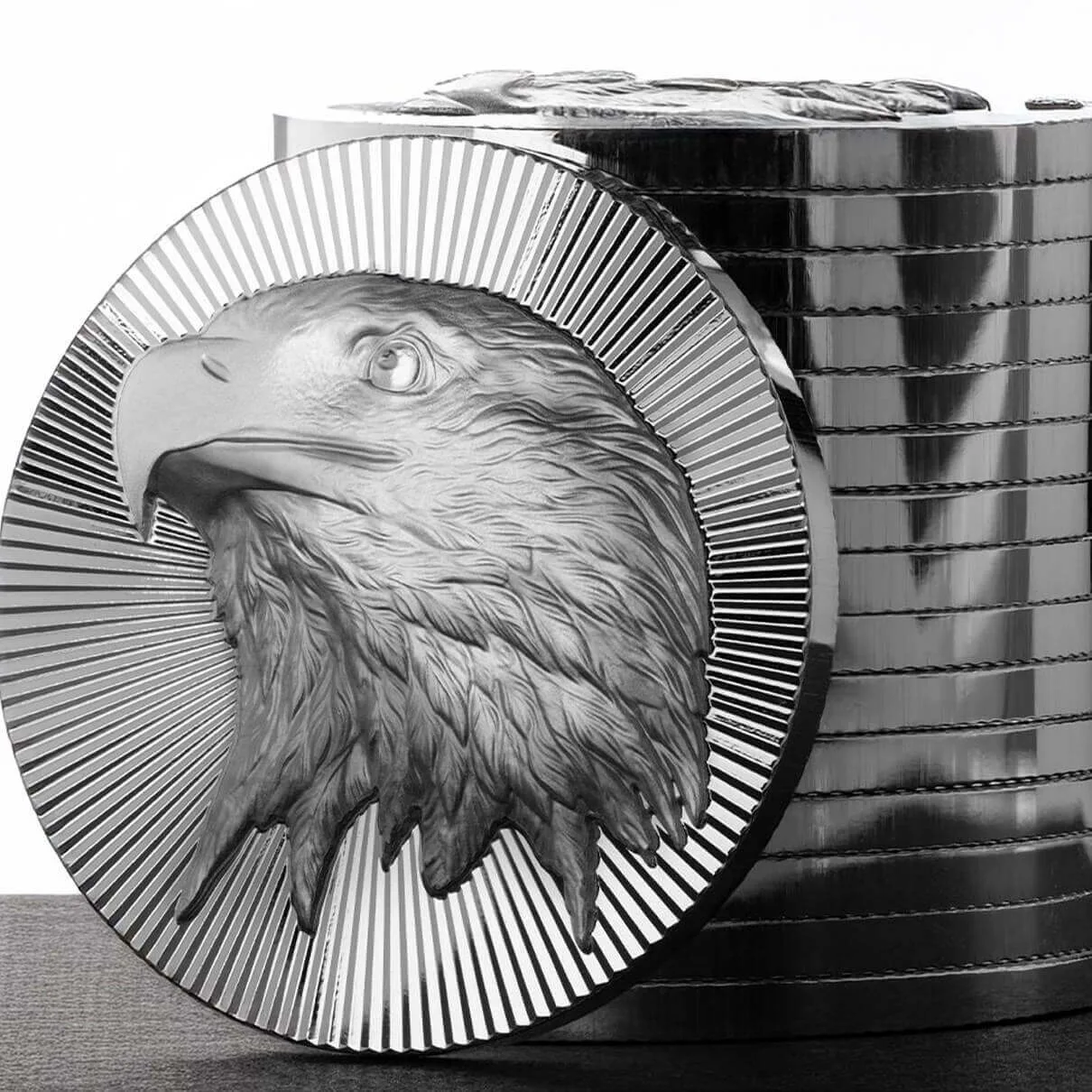 Scottsdale Eagle Stacker® 1 oz Silver Round | Scottsdale Mint