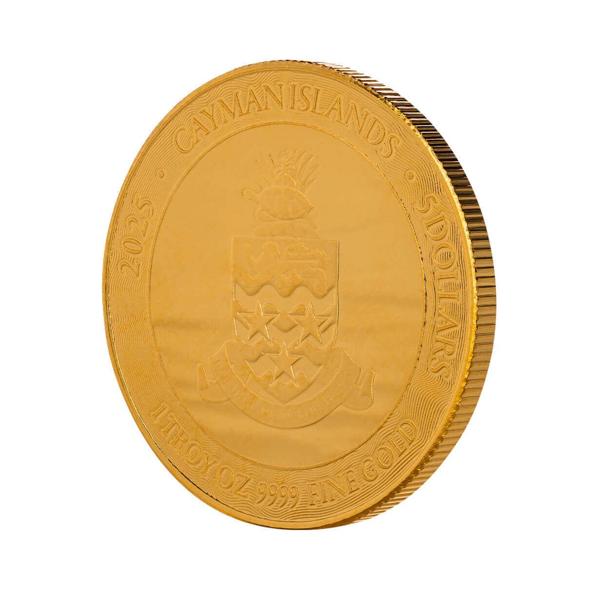 2025 Cayman Islands | Marlin 1 Troy oz 9999 Fine Gold Coin