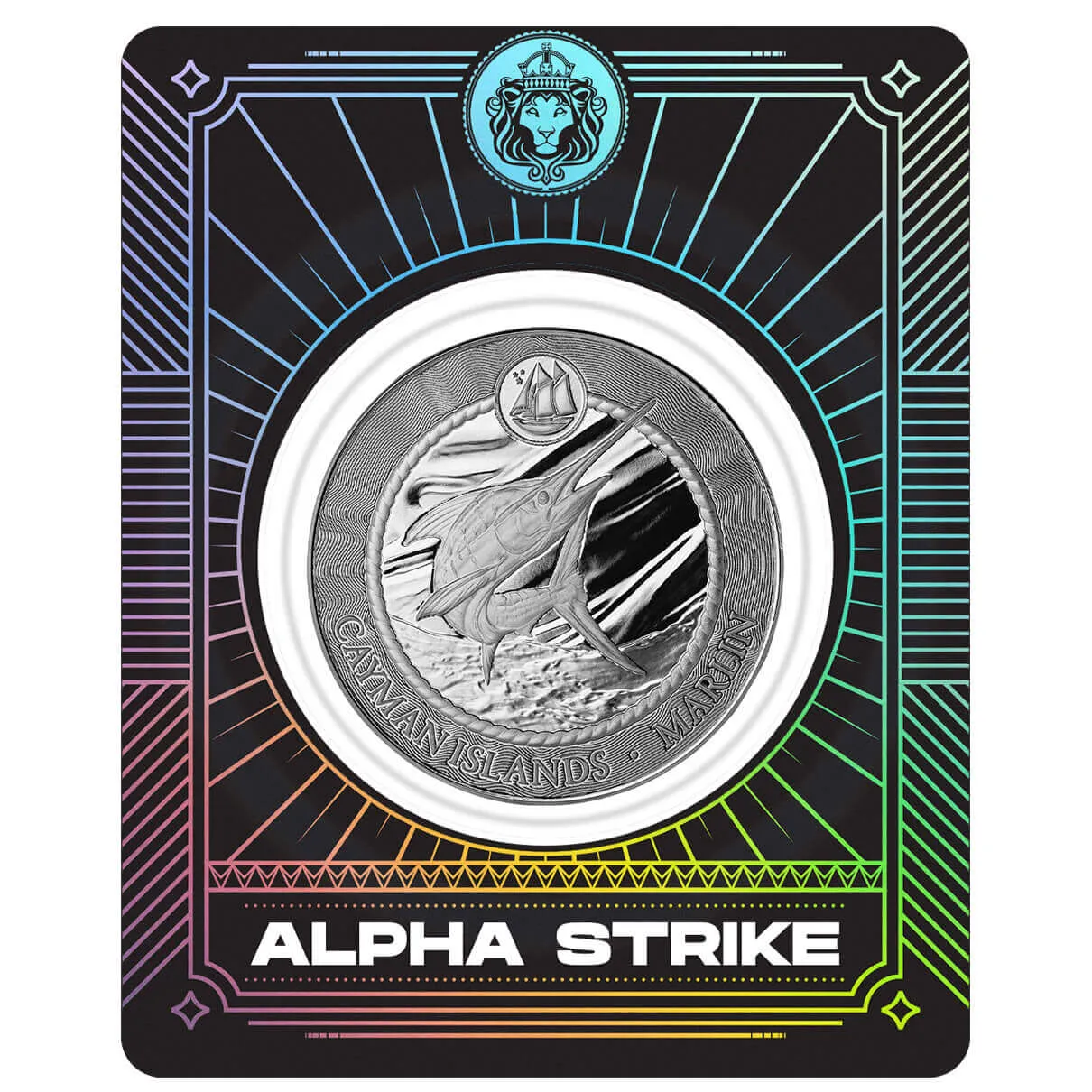 2026 Cayman Islands | Marlin 1 oz Silver Coin Alpha Strike | Scottsdale ...
