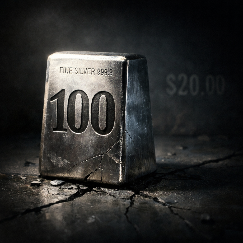 Silver Breaks $100.00 an Ounce | Scottsdale Mint
