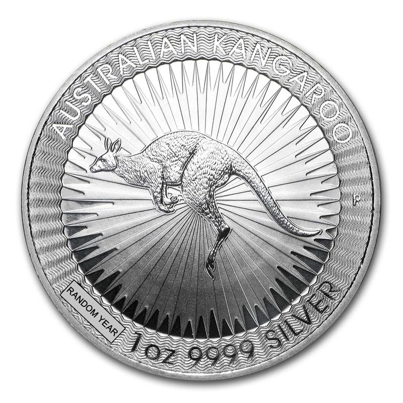 Any Year Australia Kangaroo 1 oz Silver Coin